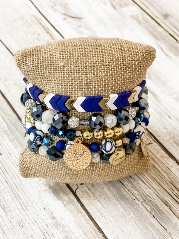 Blueberry Erimish Stack Bracelets | B3 Boutique, LLC